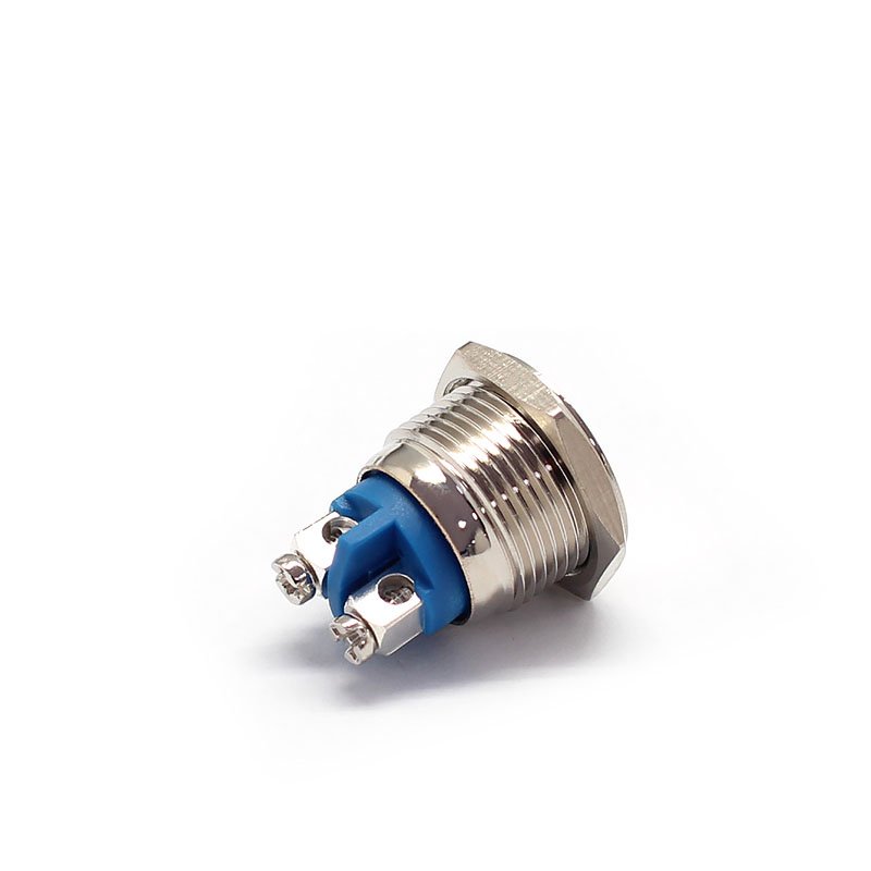 16mm Spherical Screw Foot Metal Push Button Switch - Jiaou Tech